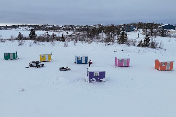 Traditional Ice Fishing with Net Pull and Lunch - An In-Depth Look at the Ice Fishing Experience