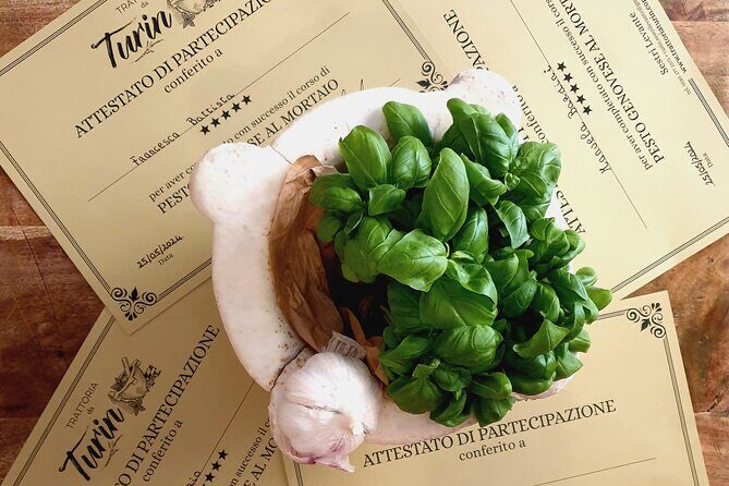 Traditional Pesto CookingClass - Trattoria Turin Sestri Levante - The Practicalities: Price, Duration, and Booking