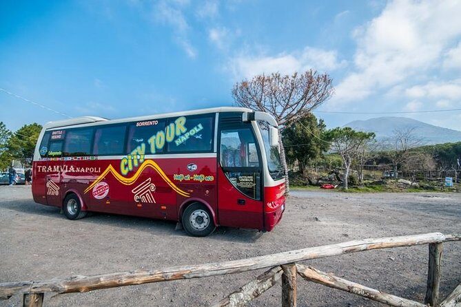 Tramvia Napoli: Transfer to Herculaneum Ruins + Vesuvius - Key Points