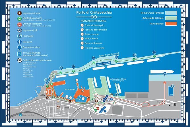 Transfer from Civitavecchia port (for Rome and Rome airports and vice versa) - The Booking Experience and Service Reliability