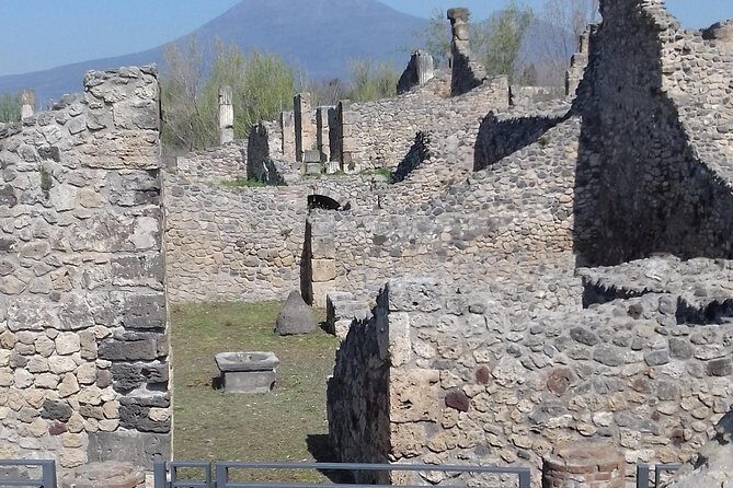 Transfer From Naples area to Sorrento with 2hr stop in Pompeii - Key Points