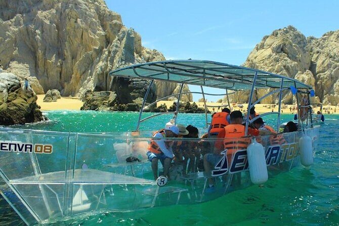 Transparent Boat Tour Cabo San Lucas Arch and Playa del Amor - FAQs