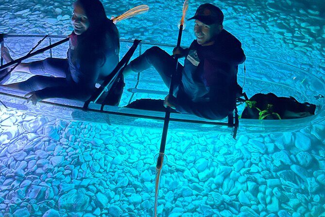 Transparent Kayak Night Glow Experience from Pula - Introduction