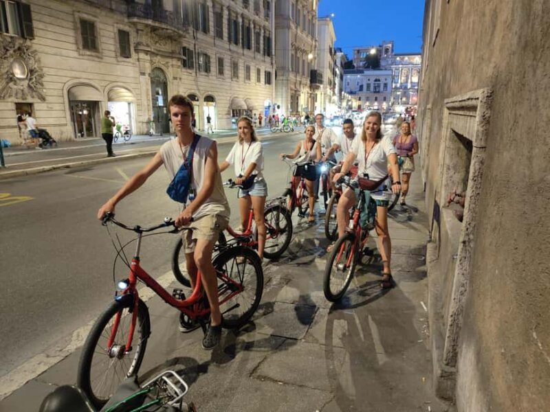 Trastevere by Night: Rome Evening Bike Tour & Wine Tasting - Key Points