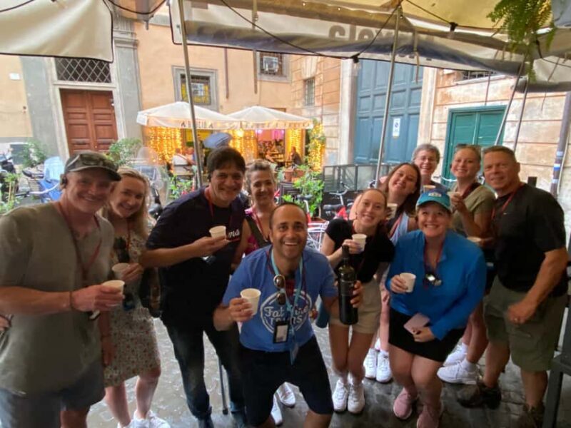 Trastevere by Night: Rome Evening Bike Tour & Wine Tasting - The Route and Key Stops