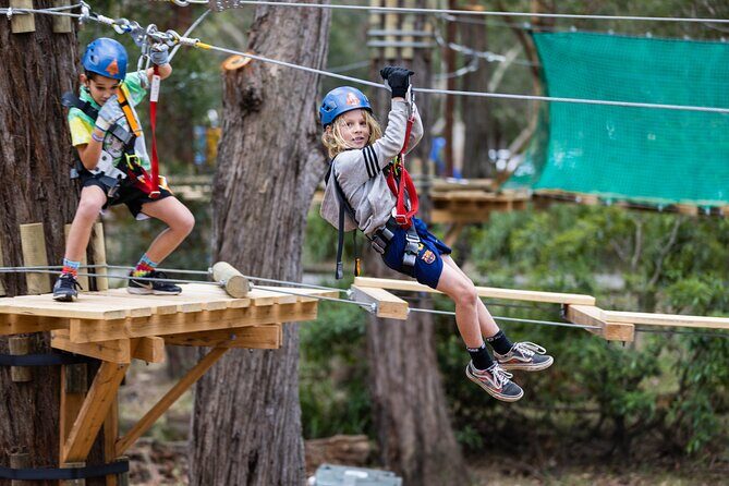 Treetops Adventure The Hills Junior Ropes Course - FAQ
