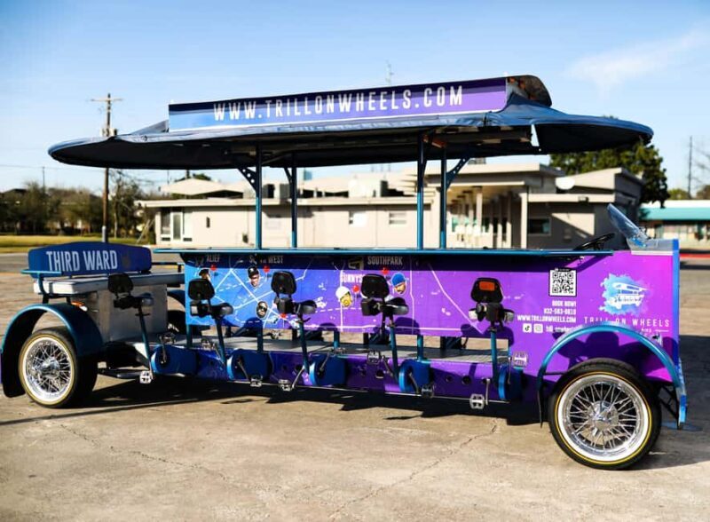 Trill On Wheels: Houston's Hip-Hop Party Bike Tour - The Bar Stops