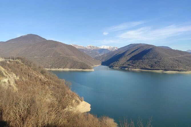 Trip to Kazbegi Mountains Zhinvali, Ananuri, Gudauri and Kazbegi - Confluence of the Aragvi Rivers