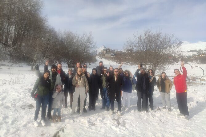 Trip to Kazbegi Mountains Zhinvali, Ananuri, Gudauri and Kazbegi - Gergeti Trinity Church: The Crown Jewel