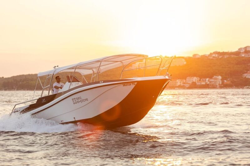 TROGIR: Blue Lagoon & 3 Islands Half-day Speedboat tour - The Itinerary in Detail: What You Can Expect