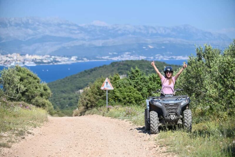 Trogir, edno: iovo Island 100% Off-Road Quad ATV Tour - What to Expect from the Quad Adventure