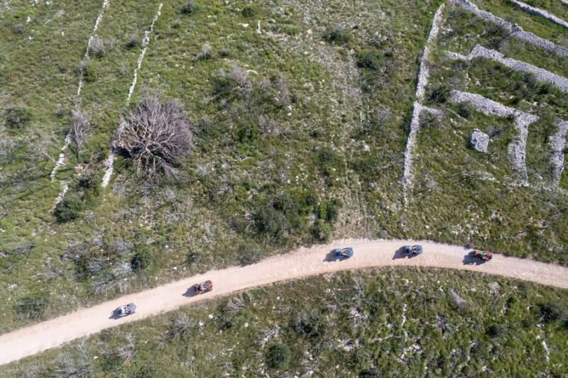 Trogir, edno: iovo Island 100% Off-Road Quad ATV Tour - Authentic Feedback from Guests