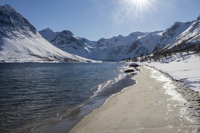 Tromso fjords road trip with fire in grill cabin by the beach. - Experience Details: What to Expect