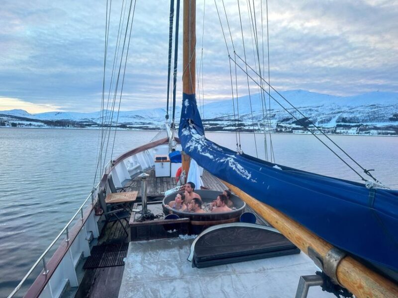 Tromsø: Luxury Polar Fjord Cruise w/ Hot Tub & Polar Plunge - The Optional Hot Tub and Polar Plunge