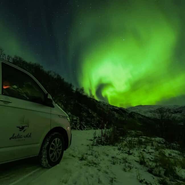 Tromsø: Small-Group Northern Lights Chase by Van with Photos - FAQ