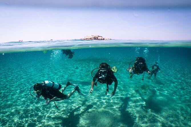 Try Scuba Diving for Beginners by Boat on Diaporos Island - Key Points