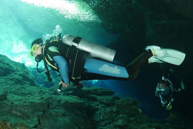 Tulum Area Experiences 2 Tank Guided Scuba Dives at Dos Ojos Cenote's + Lunch - Why the Guides Make a Difference