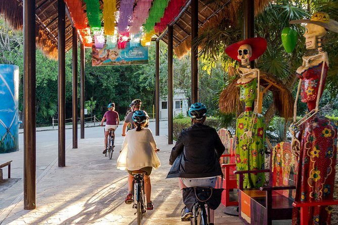 Tulum Bike Tour Tulum Maya Ruins Cenote Swimming Pueblo History Art Tacos Lunch - FAQ