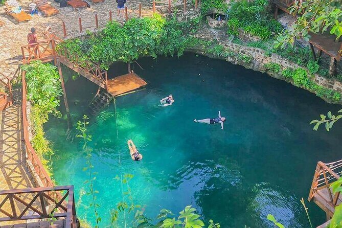 Tulum Coba and Kuxtal Cenote Deluxe Nature Experience - Cooling Off at Cenote Kuxtal