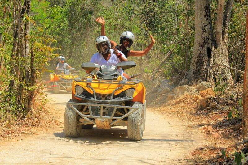 Tulum: High End ATV! Zipline circuit with different flights - Introduction