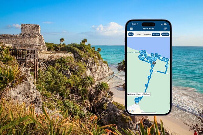 Tulum Mayan Ruins: Self-Guided Walking Audio Tour Experience - Key Points