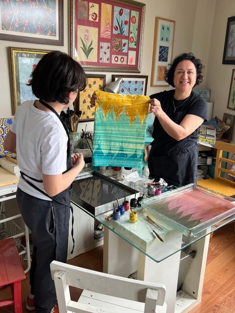 Turkish Marbling Paper Ebru Art Workshop - Key Points