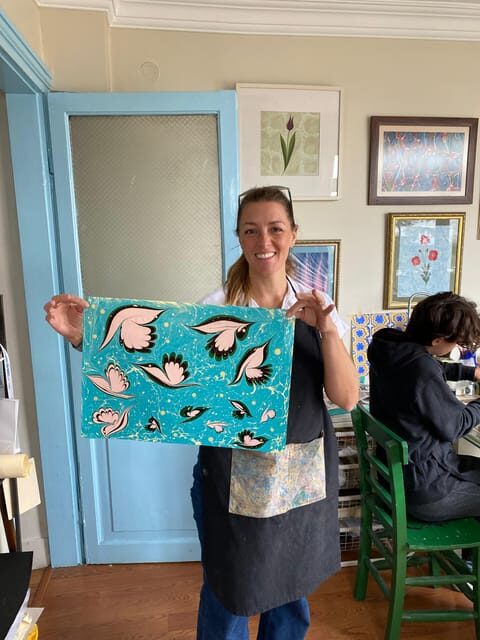 Turkish Marbling Paper Ebru Art Workshop - Final Thoughts