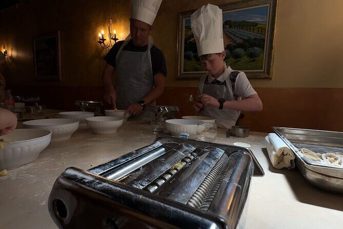 Tuscan, Italian, tiramisu cooking class and tasting 3 wines - The Final Meal and Sharing with Others