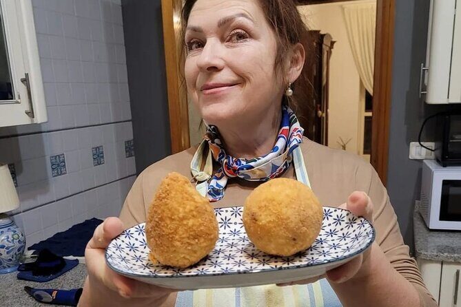 Typical Sicilian Cooking Course overlooking the Archaeological Park - Key Points