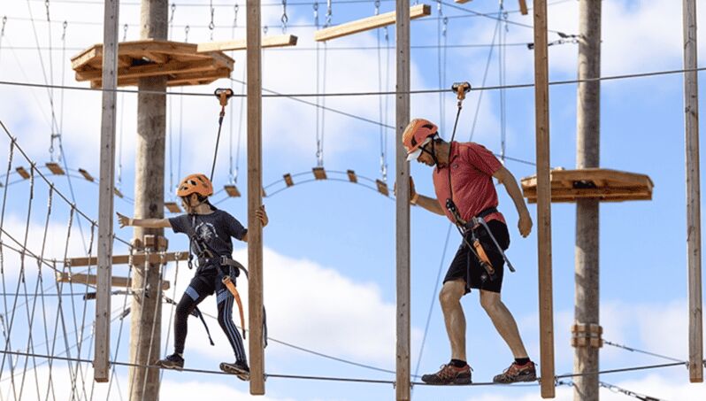 Tyroparc: La Cité des Bois Obstacle Course in Laurentians - Booking & Flexibility