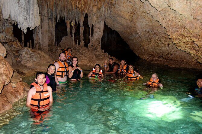 Underground Cenote River and Akumal Turtle Search - Key Points  