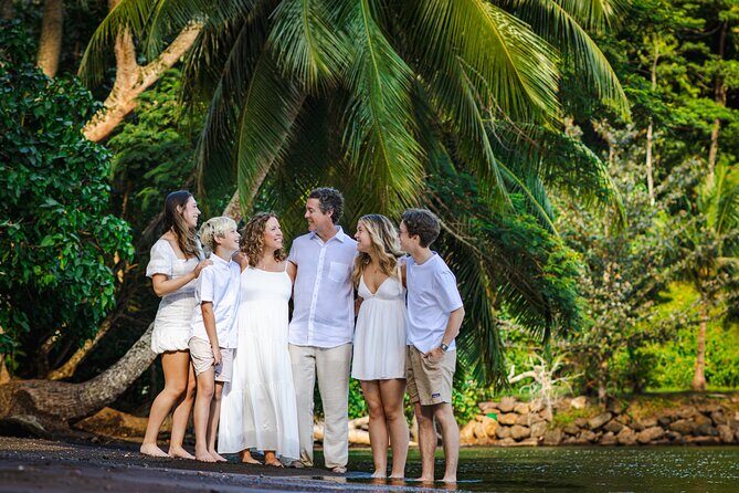 Unique photo shoot in the heart DE Moorea: Beach & mountain combo - Key Points