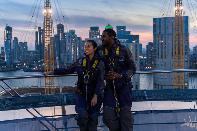 Up at The O2:Twilight Climb with Guided Tour with Panoramic Views - FAQs