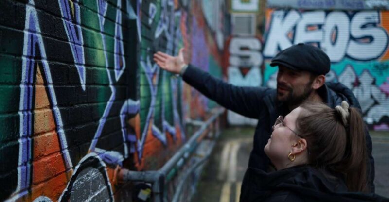 Urban Canvas: Exploring Shoreditch's Vibrant Street Art - The Spray Painting Session: Creativity in Action