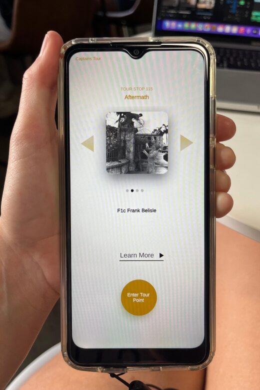 USS Arizona Commander's Narrated Multimedia Tour - 23 Stops - Key Points