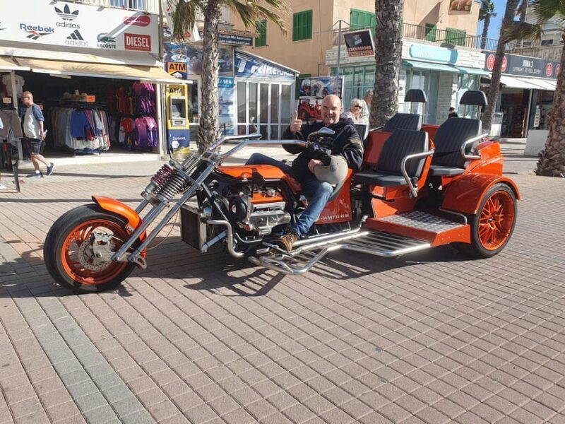 V8 Trike Tour mit Fahrer/Guide für max 4Gäste - Key Points