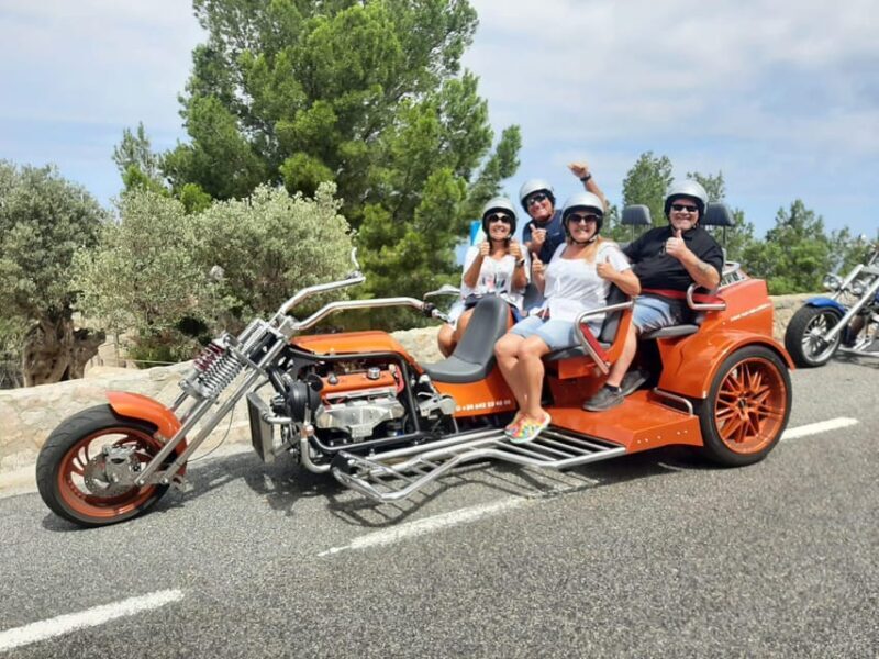 V8 Trike Tour mit Fahrer/Guide für max 4Gäste - The Experience Beyond the Sights