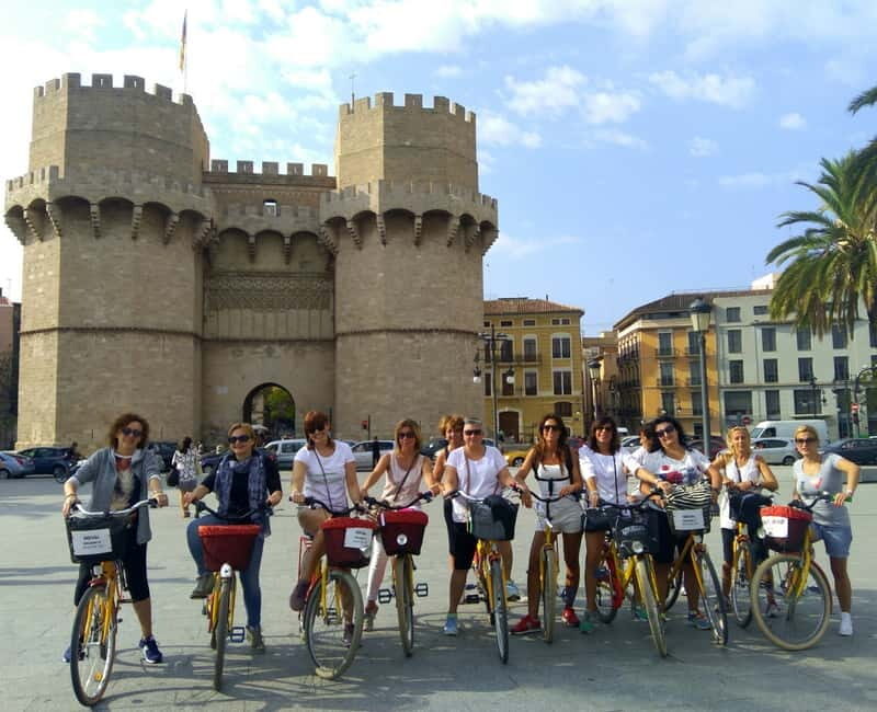 Valencia in bici con guida turistica italiana madrelingua - The Itinerary Breakdown