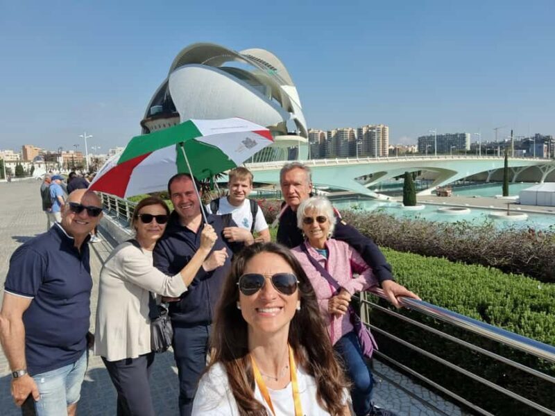 Valencia: Walking tour of the City of Arts and Sciences in Italian - The Architecture of Santiago Calatrava