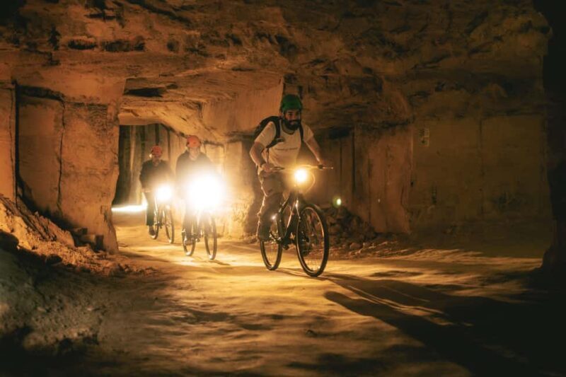 Valkenburg: Cave Biking Underground Bike Tour - Key Points