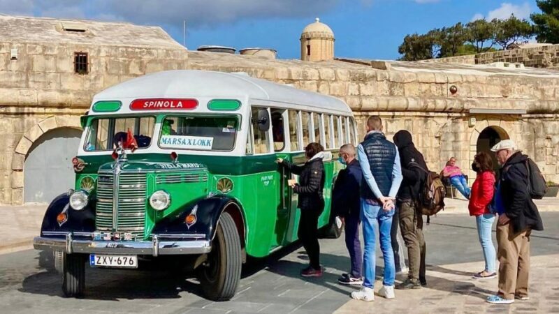 Valletta: Sunday Vintage Bus to Marsaxlokk - Key Points