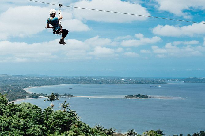 Vanuatu Jungle Zipline with Transfers - Key Points