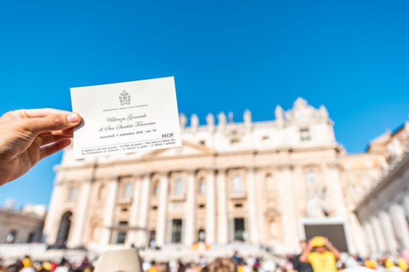 Vatican: Papal Audience and St. Peter's Basilica Guided Tour - The Experience in Detail