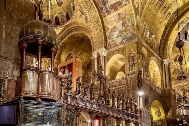 Venice: Saint Mark's Basilica Guided Tour - Key Points