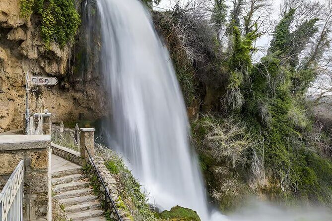 Vergina Tombs Agios Nikolaos Grove and Edessa from Thessaloniki - The Marvel of Edessa Waterfalls