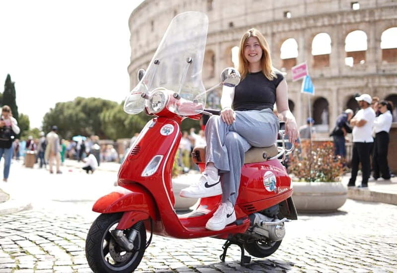 Vespa city tour in Rome with two different routes - FAQ About the Vespa City Tour in Rome