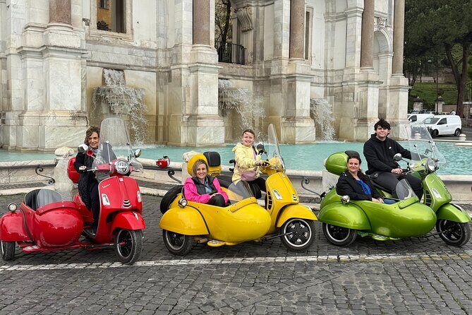 Vespa Sidecar Tour in Rome - Key Points