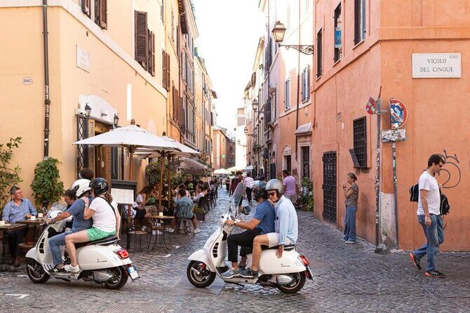 Vespa tour in Rome with Dinner - Exploring Rome on a Vespa: The Ultimate City Tour with Dinner