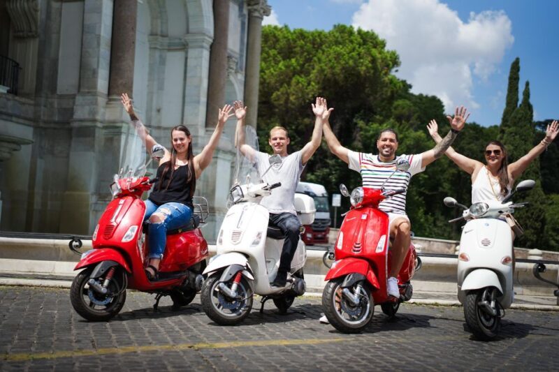 Vespa tour with Professional Photoshoot - Exploring Rome on a Vespa: An Authentic and Convenient Experience