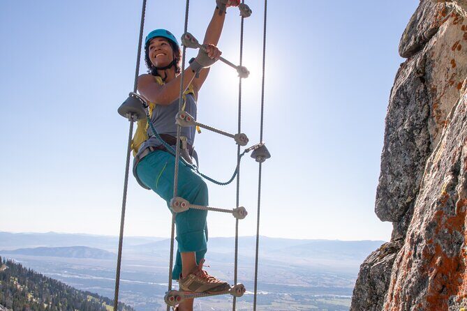 Via Ferrata Adventure at Jackson Hole Mountain Resort - The Role of Guides and Group Dynamics